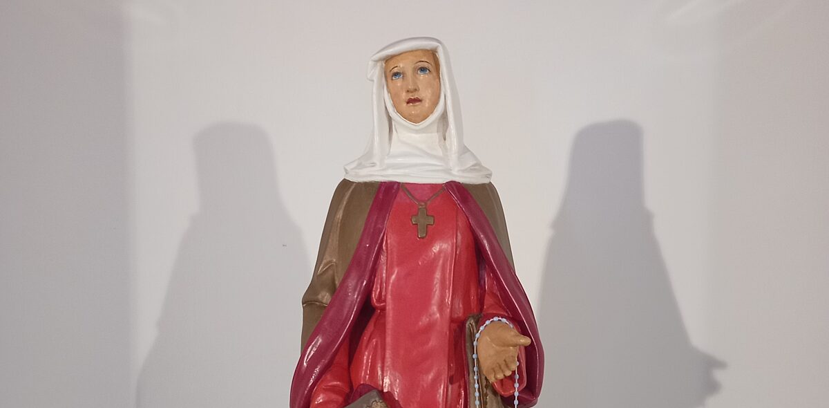 Beeld Heilige Ermelindis | PARCUM